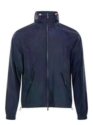 Brunello Cucinelli High-neck Zip-up Jacket - Blue