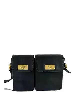 GUCCI Gucci 20th Century Calfskin Turn Lock Cross Body Bag