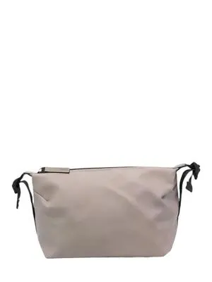 Rains Logo Detail Wash Bag - Neutrals