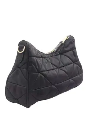 Prada Re-nylon Quilted Shoulder Bag - Black