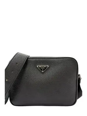 Prada Vitello Daino Camera Bag - Black