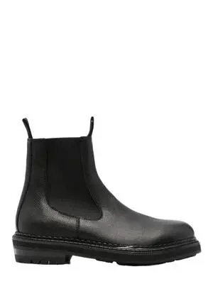 BUTTERO® Fiorentina Leather Chelsea Boots - Black