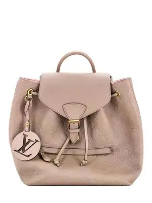 LOUIS VUITTON Louis Vuitton Montsouris NM Monogram Empreinte Leather Backpack PM