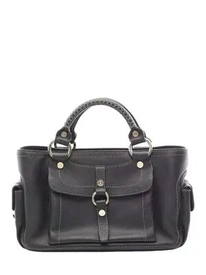 Celine Celine Boogie Handbag Black