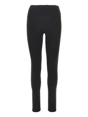 ANINE BING Logo-print Leggings - Black