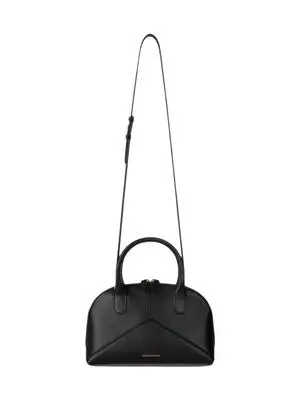 Victoria Beckham Small Doctor Leather Tote Bag - Black