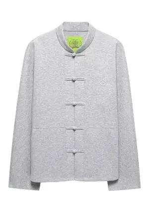 Shanghai Tang Frog Fastening Jacket - Grey
