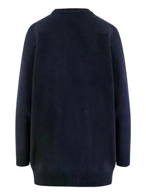 JIL SANDER Jil Sander Crew Neck Ribbed Trim Sweater