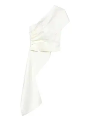 FORTE_FORTE Forte Forte Asymmetric Drape Blouse