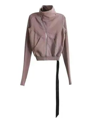 Rick Owens Asymmetric Zip-up Sweatshirt - Brown