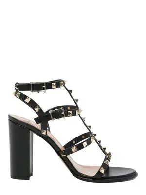 VALENTINO Valentino Garavani Rockstud Ankle-Strap Heeled Sandals
