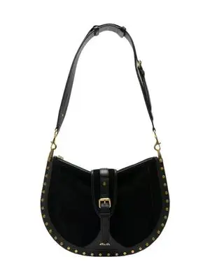 ISABEL MARANT ÉTOILE ISABEL MARANT Oskan Soft Studded Leather Shoulder Bag