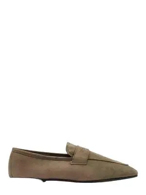 SOPHIQUE Sophicue Essenziale Suede Fur-lined Loafers - Neutrals