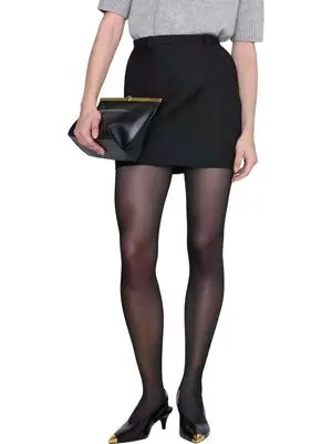 ANINE BING Livy Skirt - Black