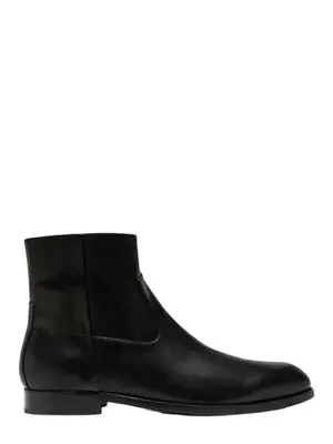 BUTTERO® Floyd Side-zip Ankle Boots - Black