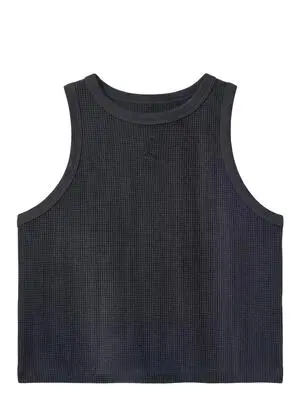 JORDAN Flight Waffle-knit Tank Top - Grey