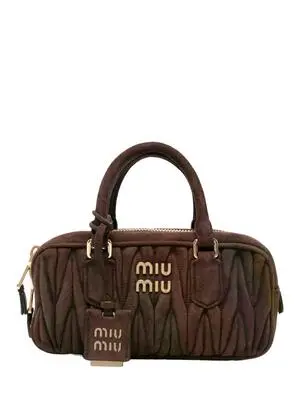 MIU MIU Miu Miu Matelassé Arcadie Tote Bag