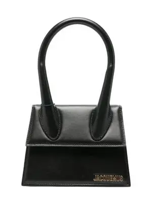 Jacquemus Chiquito Leather Tote Bag - Black