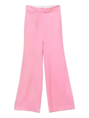 TOM FORD Wide Leg Flared Trousers - Pink