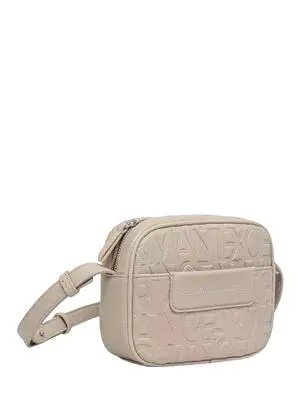 Armani Exchange Logo-embossed Cross Body Bag - Neutrals