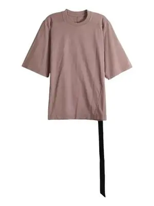 Rick Owens Seam-detail Longline T-shirt - Brown