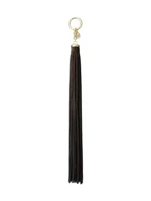 Michael Kors Leather Tassel Charm - Brown