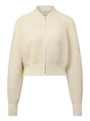 DRYKORN Open-knit Cardigan With Zip Fastening - Neutrals