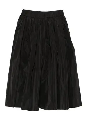 SUSANNE BOMMER Taffeta Maxi Skirt - Black