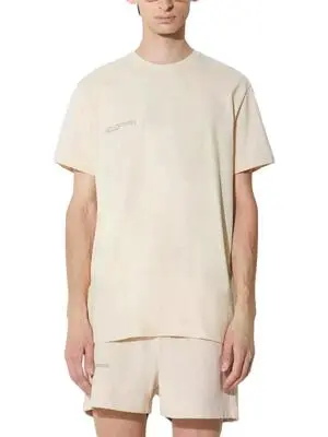 PANGAIA Logo Print T-shirt - Neutrals