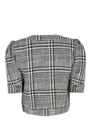 L'Agence Allerga Cropped Jacket - Black