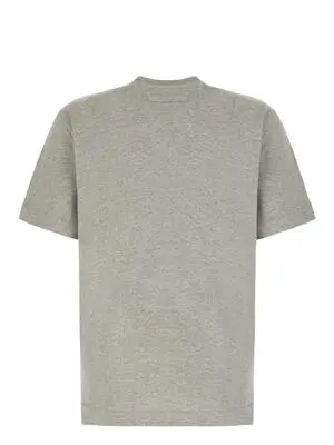 Zegna Crew-neck Short-sleeve Cotton T-shirt - Grey