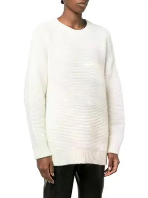 Stella McCartney Oversized Rib-knit Jumper - Neutrals