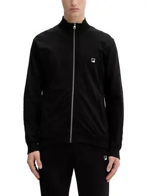 FILA Logo-patch Zip-up Tracksuit - Black