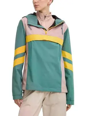 PICTURE ORGANIC CLOTHING Colour-block Hooded Jacket - Green