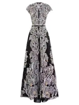 SAIID KOBEISY Saiid Kobeisy Embellished Maxi Dress