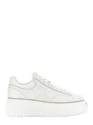 HOGAN Hogan H-Stripes Sneakers With Rhinestone Piping