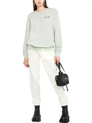 Off-White Logo Sweatshirt - Green
