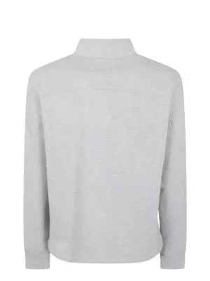 WOC Logo Patch High Neck Sweatshirt - Grey