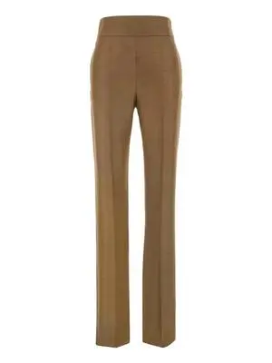 Valentino Garavani High-waisted Tailored Trousers - Neutrals