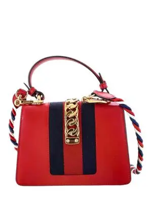 Gucci Sylvie Mini Satchel - Red