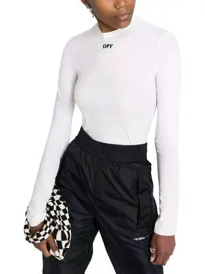 OFF-WHITE Off-White Logo Stamp Second-Skin Top