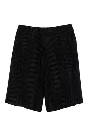 Issey Miyake Pleated Shorts - Black
