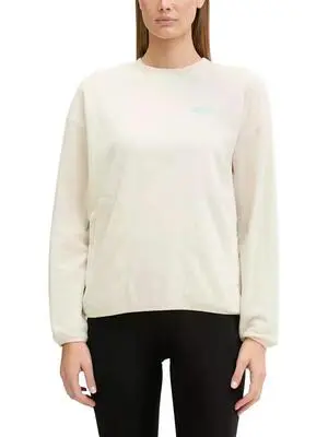 JACK WOLFSKIN Crew Neck Embroidered Sweatshirt - Neutrals