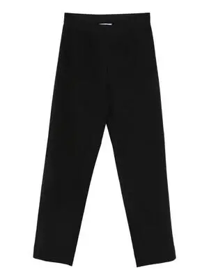 Alpha Studio Elasticated Waistband Trousers - Black
