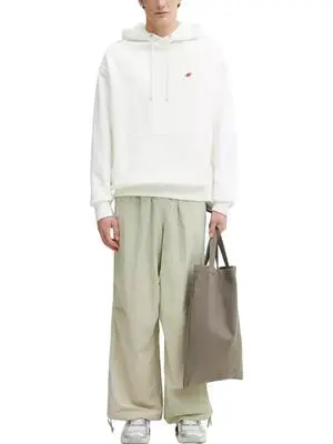 PUMA Wardrobe Essentials Logo-embroidered Drawstring Wide-leg Trousers - Grey
