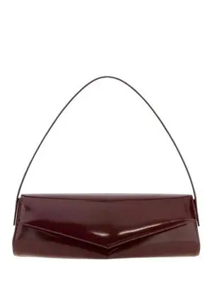 JIL SANDER Jil Sander Kante Leather Shoulder Bag
