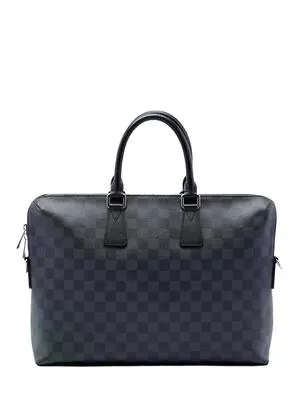 LOUIS VUITTON Damier Graphite Business Bag - Black