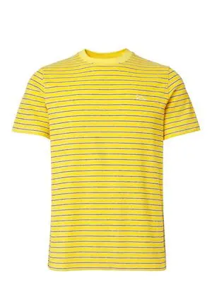 Loewe Striped Cotton-blend Terry T-shirt - Multicoloured