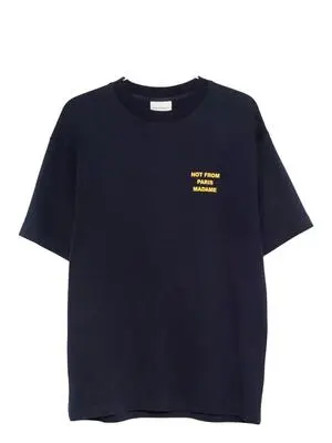 Drole De Monsieur Not From Paris Madame T-shirt - Blue