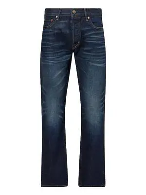 TOM FORD Selvedge Straight-leg Jeans - Indigo
